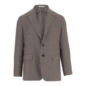 Tagliatore Wollmischungs-Sakko - - Suits - Herren - Braun - L