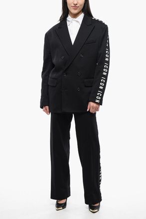 Dsquared2 Jerseykleid BE ICON mit seitlichen Logob&auml;ndern Dsquared2