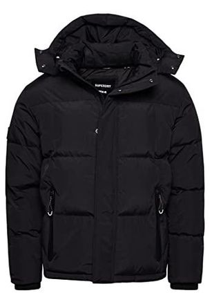 Superdry CODE MTN SPORT EXPLORER JKT, A4 - Rembourr&eacute; Homme, Black
