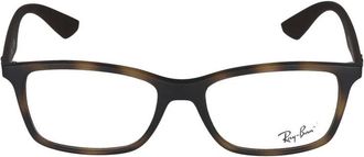 Ray-Ban unisex, Accessoires, Brun, Taille: 56 MM Rx7047 Optical Frame