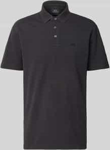 A|X Armani Exchange Poloshirt mit kurzer Knopfleiste