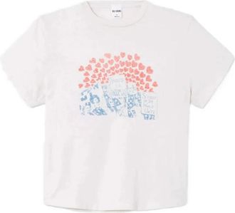 Re/Done Femme, Tops, Blanc, Taille: 38 FR T-shirt Re/done