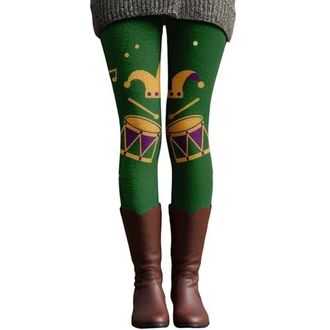 Generic Legging pour femme - Coupe ajust&eacute;e - Tendance - Imprim&eacute; dHalloween - Legging de sport - Yoga - En tricot - Chaud, Rose, XXL