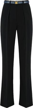 Elisabetta Franchi Casual Hose - Schwarz