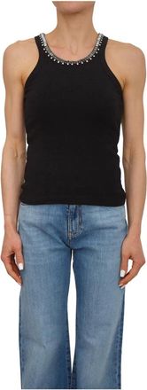 Pinko Pinko, Femme, Tops, Noir, Taille: 38 FR Redbull Tanktop