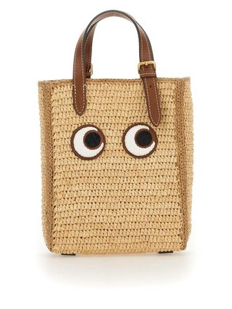 Anya Hindmarch Womens Tote Bag Eyes Beige Handbags Hand