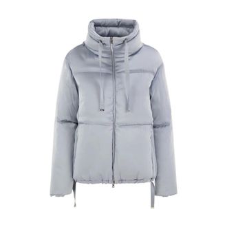 Herno Gesteppte Stehkragenjacke - - Jackets - Damen - Grau - L