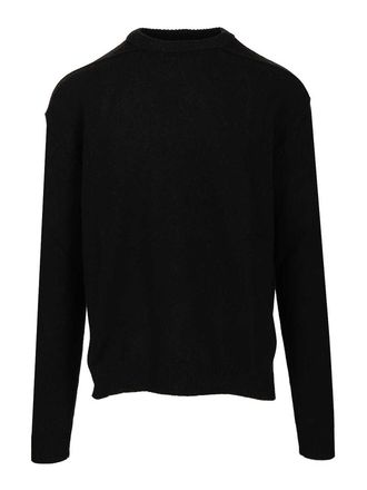 Rick Owens Rundhalspullover - Schwarz