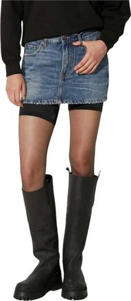 Fiorucci Damen, R&ouml;cke, Blau, W28Gr&ouml;&szlig;e