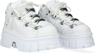New Rock Super Remise Chaussure en Cuir Original M.106-S53, blanc, 43 EU