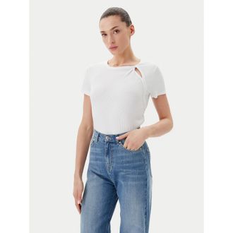 DKNY T-Shirt P51H8APJ Wei&szlig; Regular Fit