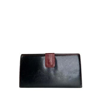 Gucci Portefeuille Long Vintage Pre-owned - Femme - Pre-owned - Noir - Taille: ONE Size