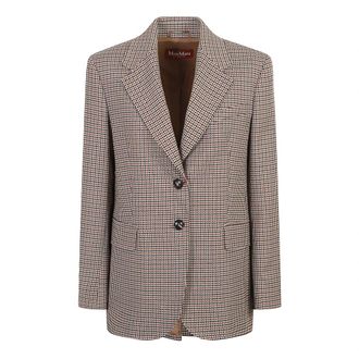 Max Mara Salice Blazer - - Jackets - Damen - Mehrfarbig - S