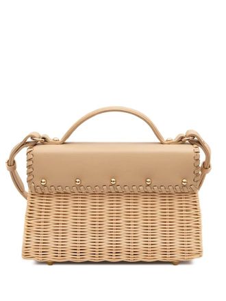 Isla sac tressé à logo - Tons neutres