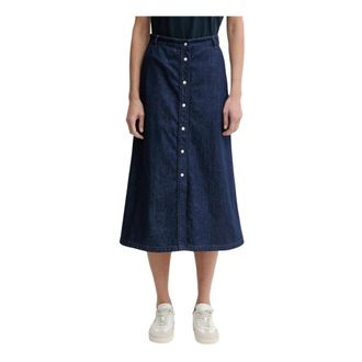 A.P.C. Jupe Longue Rock - - Skirts - Damen - Blau - S