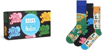 Happy Socks Beatles Collaboration - Hey Jude Special Edition - 3er-Geschenkbox-Set - 41-46