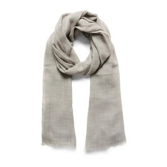 Part Two Grau Melange Wollschal - - Accessories - Damen - Grau - ONE SIZE