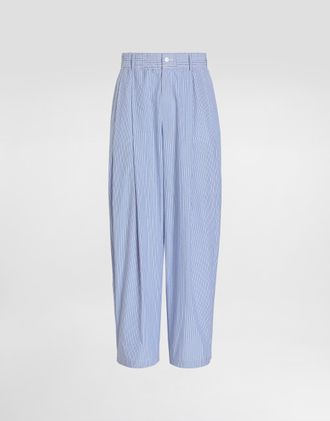Dolce & Gabbana Jogginghose Aus Gestreifter Baumwolle - Mann Hosen Und Shorts n/d 52