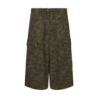 Neo Noir Islana Camou Shorts - - Shorts - Damen - Gr&uuml;n - L