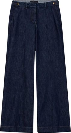 Luisa Cerano Jeanshose mit seitlich verstellbarem Bund - - Jeans - Damen - Blau - S