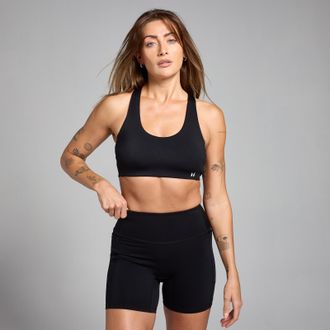 MyProtein Brassière ajustable à dos croisé MP Active pour femmes - Noir - XS