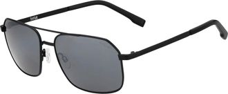 Bolle Boll&eacute; Navis Schwarz Matt Quadratische Sonnenbrille