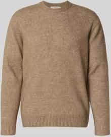 Selected Relaxed Fit Strickpullover mit Woll-Anteil Modell RAI BRUSHED