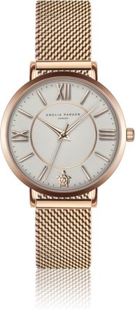 Amelia Parker Uhren aus Ros&eacute;gold