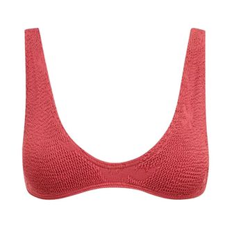 Bond-Eye Rotes Bikini-Top mit Palmenmuster - - Swimwear - Damen - Rot - ONE SIZE