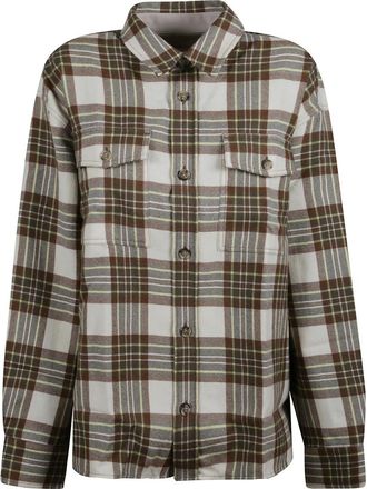 Ami Femme, Blouses et Chemises, Multicolore, Taille: 40 FR Check Shirt