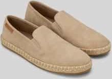 Marc O'Polo Espadrilles aus echtem Leder mit Logo-Patch