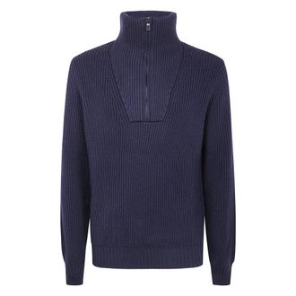 FILIPPO DE LAURENTIIS Col roul&eacute;s - Homme - Pulls - Bleu - Taille: 2XL