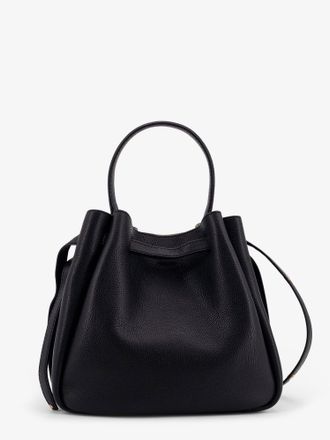 Tory Burch Womens Bucket Bag Romy Black Leather