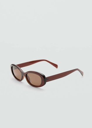 Mango Sonnenbrille mit ovaler Fassung braun - Damen - Einheitsgr&ouml;&szlig;e - MANGO
