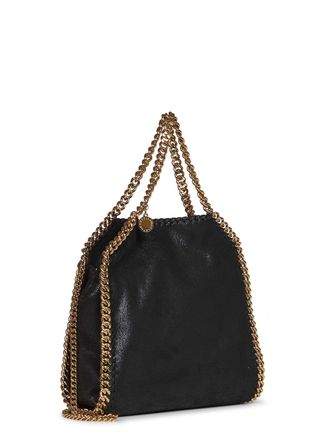 Stella McCartney Womens Tote Bag Falabella Mini Black Polyester Shoulder