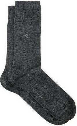 Burlington Chaussettes unies en laine