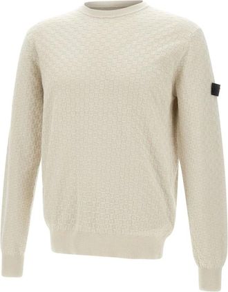 Peuterey Homme, Pulls, Blanc, Taille: L Omnium Sweater