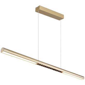 Globo Lighting Globo Lighting - Suspension lampe suspension lampe salle &agrave; manger couleur or r&eacute;glable en hauteur led h 150 cm