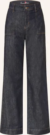 Buena Vista Wide Leg Jeans blau