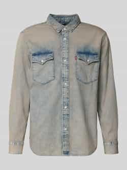 Levi's Relaxed Fit Jeanshemd mit Brusttaschen Modell WESTERN