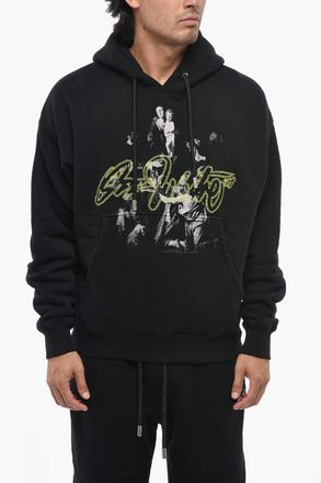 Off-white Relaxed-Fit Hoodie MARY SKATE with Graphic Print Off-White