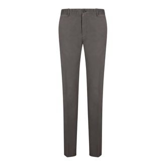 Incotex Pantalon Chino Coupe Slim - Homme - Pantalons - Brun - Taille: 2XL
