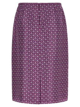 Gucci Morsetto Skirt - Purple