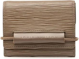 Louis Vuitton Portefeuille vintage pr&eacute;-poss&eacute;d&eacute; &agrave; trois volets - Femme - Pre-owned - Brun - Taille: ONE Size