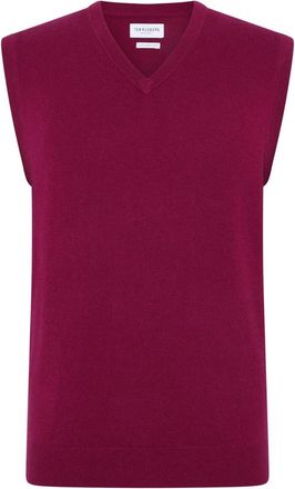 Tom Rusborg Leichter Pullunder aus Kaschmir in