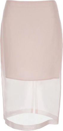 Federica Tosi Femme, Jupes, Rose, Taille: 40 FR Midi Skirt