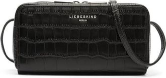 Liebeskind Liebeskind Crossbody XS Lou New Croco, Femmes, Noir