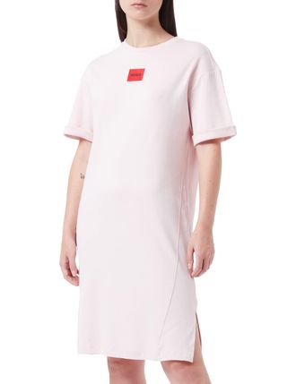 HUGO BOSS Damen Neyle_redlabel Dress, Light/Pastel Pink688, XL EU