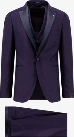 Tagliatore Virgin wool and silk tuxedo with vest - TAGLIATORE - gender_Man