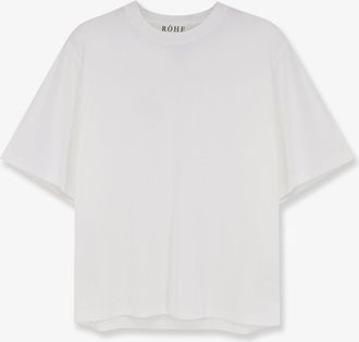 R&oacute;he Cotton blend T-shirt - ROHE - gender_Woman